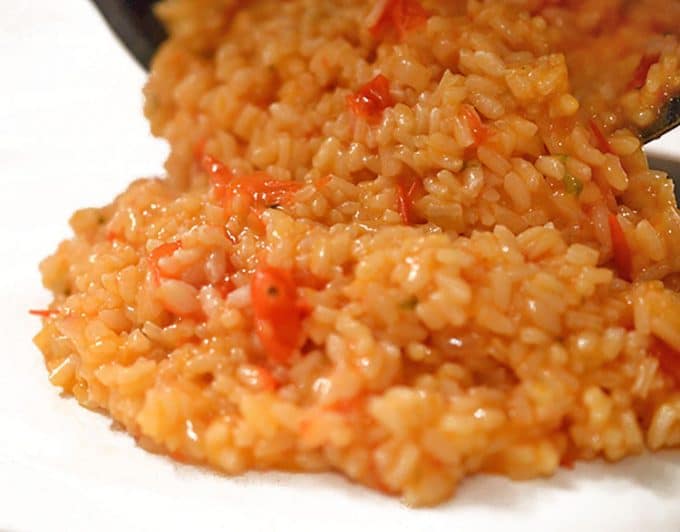 Risotto al Pomodoro - Italian Recipe for Tomato Risotto from Platter Talk