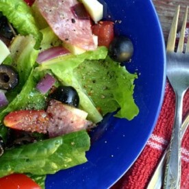 Hero Sub Salad - Delicious No Carb Alternative to a Hearty Sub Sandwich