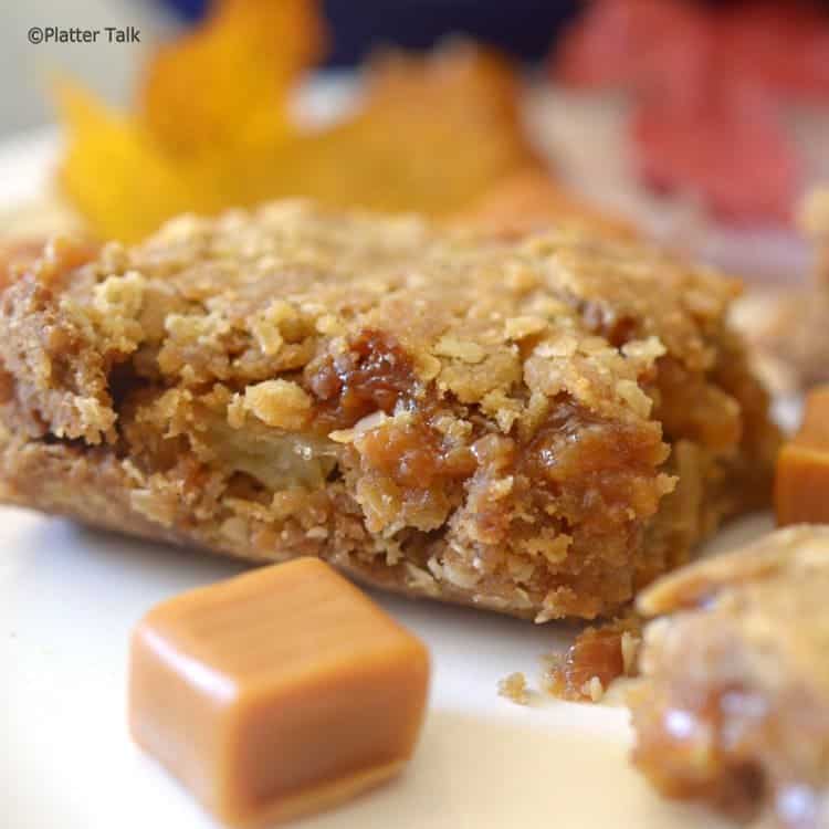 Caramel Apple Bars - Platter Talk