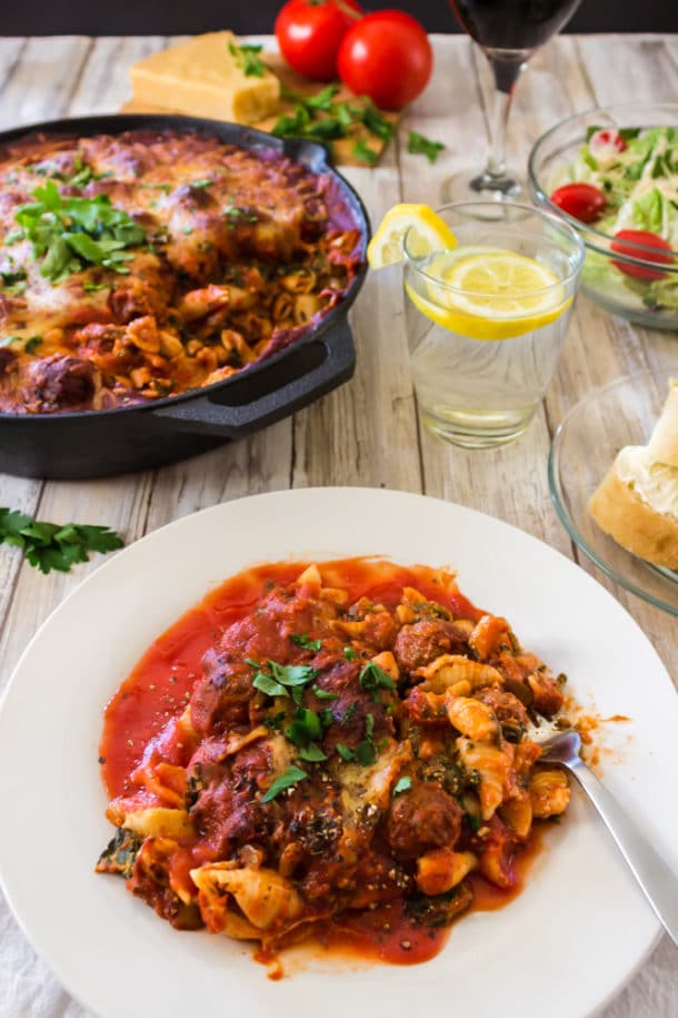 Skillet Lasagna - Platter Talk