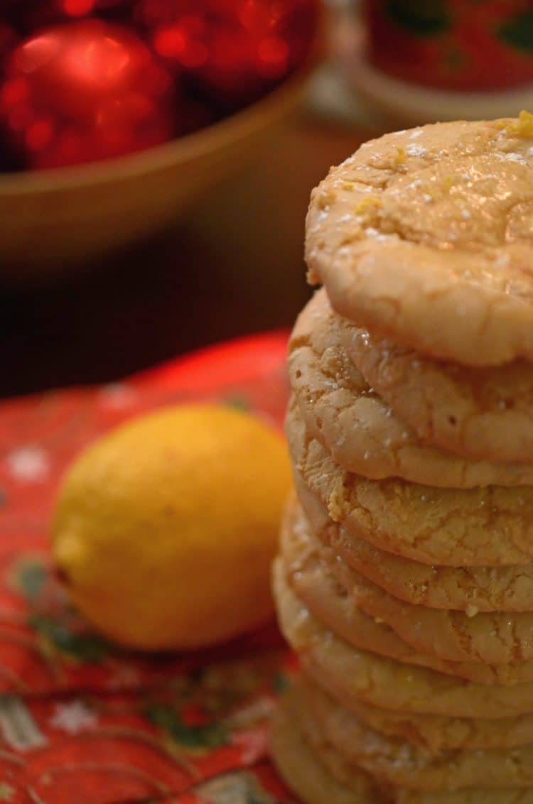 Lemon Ice Cookies - Platter Talk