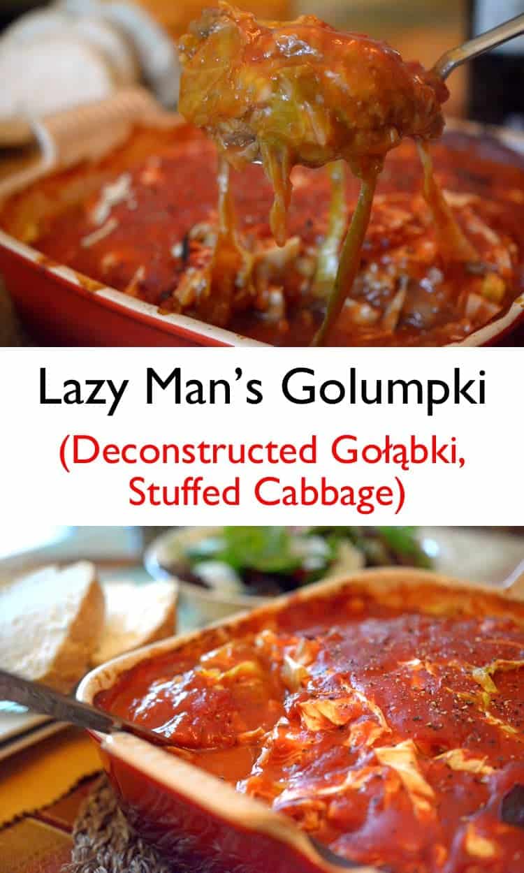 Lazy Man's Golumpki (Deconstructed Stuffed Cabbage.)