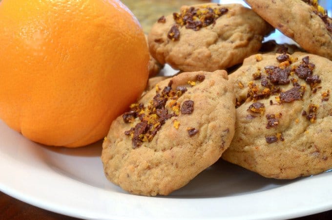 Orange Chocolate Ribbon Cookies, a classic flavor combo.