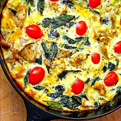 Veggie Quiche - Platter Talk