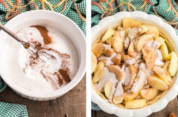 Open Face Apple Pie - Platter Talk