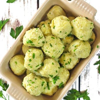 Potato Dumplings - Inexpensive Comfort Food Recipe - Platter Talk