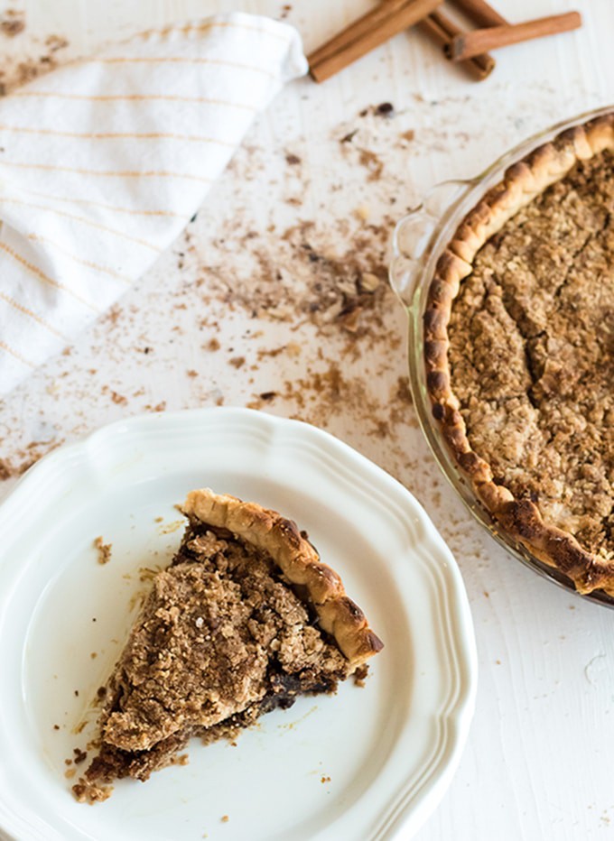 Shoo-Fly Pie Recipe - Classic Amish Pie from Platter Talk
