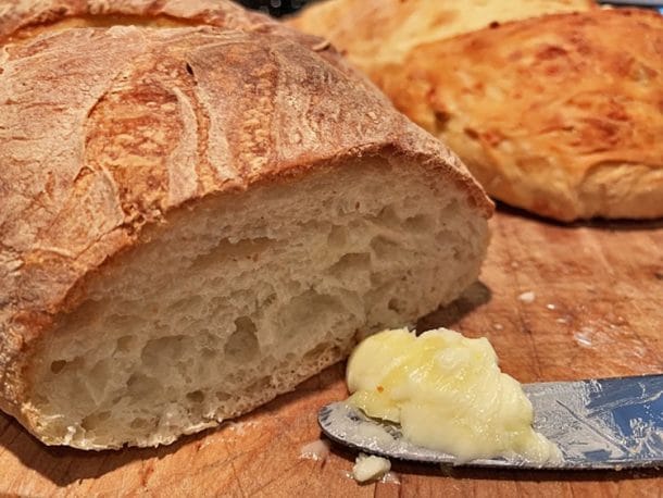 Easy to Make Crusty Bread Recipe - Platter Talk