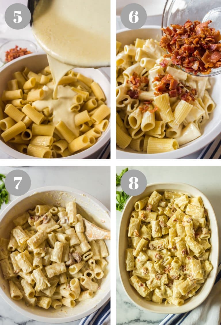 Rigatoni Mac and Cheese (with Bacon)