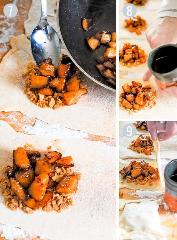 Apple Turnovers with Crescent Rolls - Platter Talk