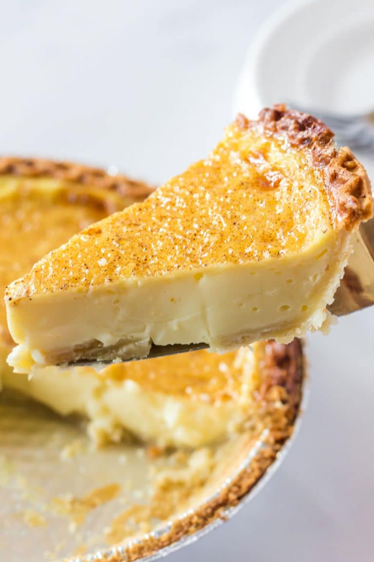 Egg Custard Pie - Platter Talk
