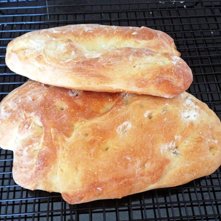 How to Make Ciabatta Bread - Italian Slipper Bread - Platter Talk