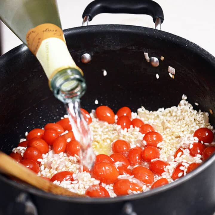 Risotto al Pomodoro - Italian Recipe for Tomato Risotto from Platter Talk