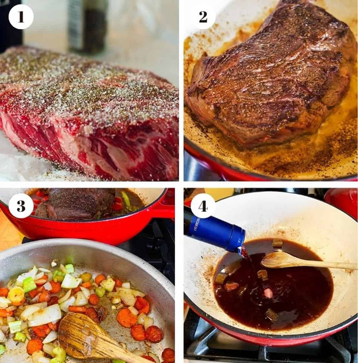 Red Wine Braised Beef - Platter Talk