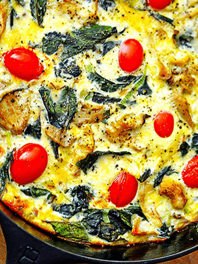 How to Make Vegetable Quiche Without the Crust - Platter Talk