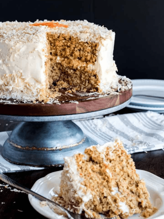 Coconut Carrot Cake - Platter Talk