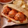 Baked Meatballs with Marinara Sauce and Mozzarella Cheese - Platter Talk