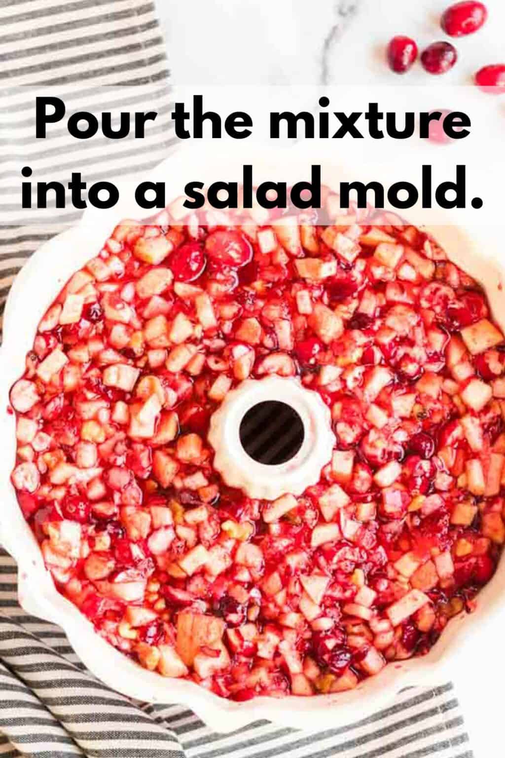 The BEST Cranberry Jello Salad Recipe - Platter Talk