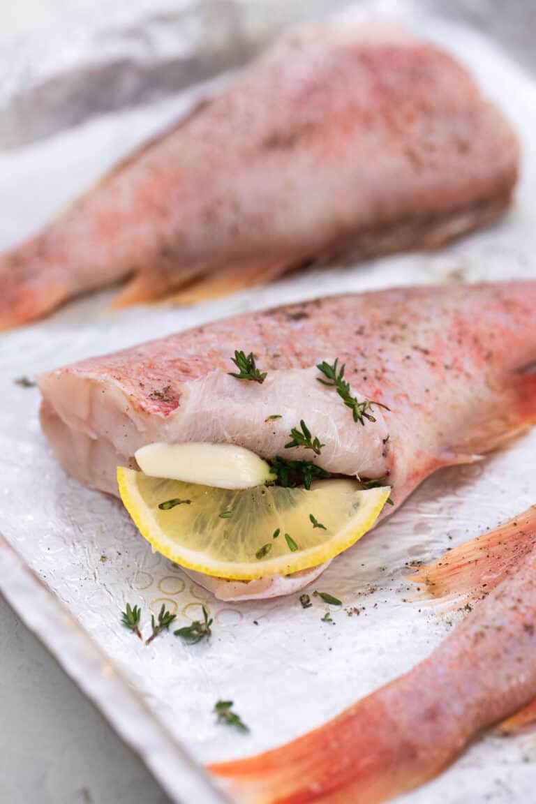Baked Rockfish with Lemon and Garlic - Platter Talk