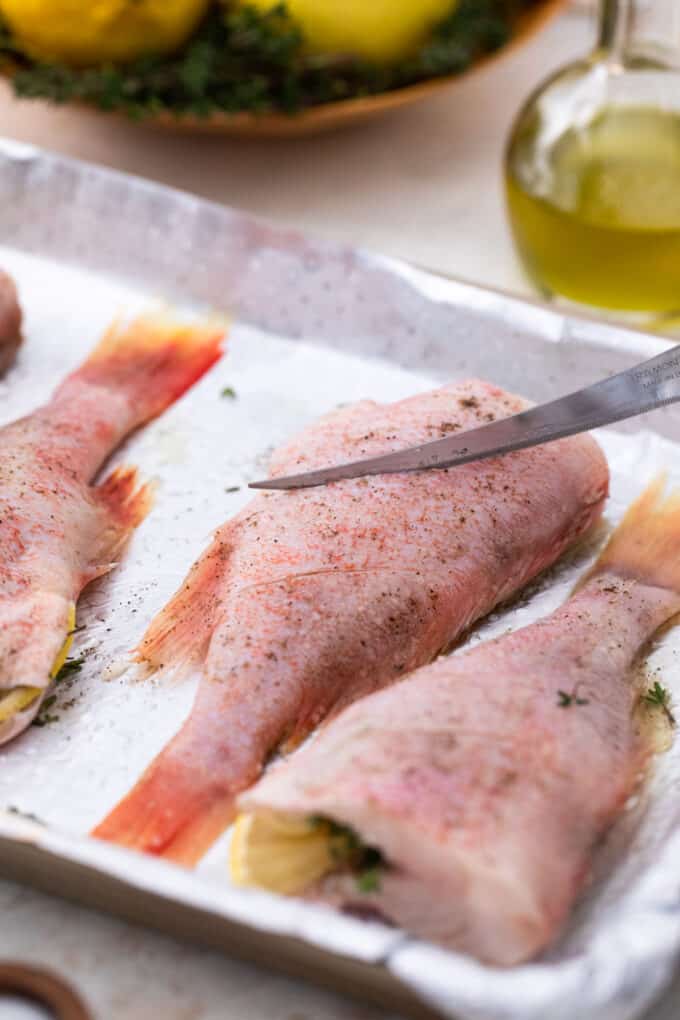 Baked Rockfish with Lemon and Garlic - Platter Talk