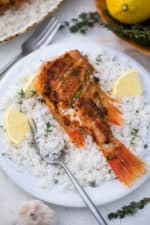 Baked Rockfish with Lemon and Garlic - Platter Talk