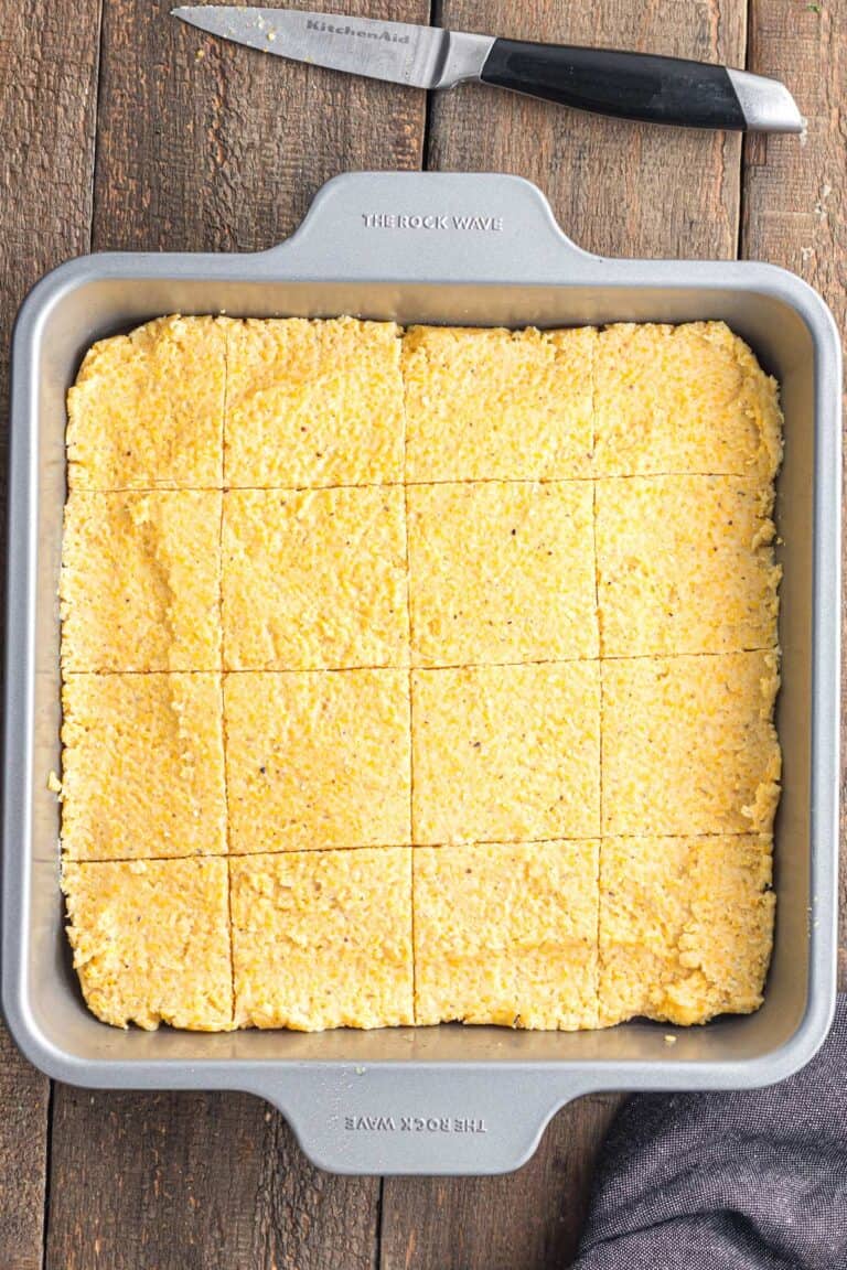 Air Fryer Polenta (Homemade and Crispy) - Platter Talk