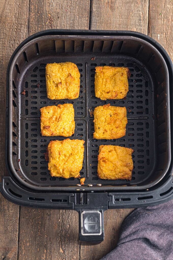 Air Fryer Polenta (Homemade and Crispy) - Platter Talk